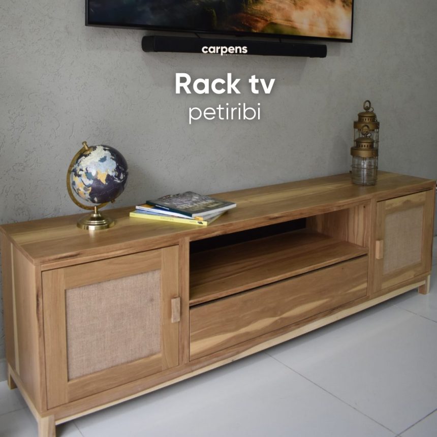 Rack TV Candem | Madera Petiribi | Carpens